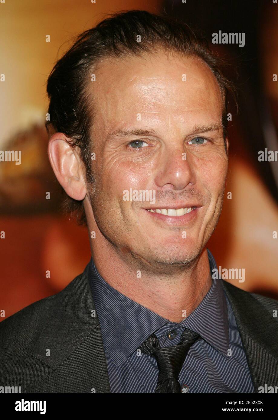 Director Peter Berg attending the French movie premiere of 'Hancock ...