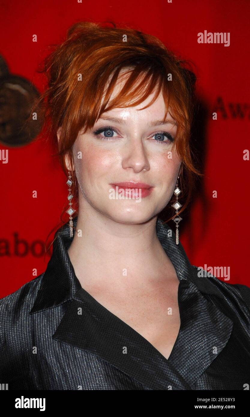Actress christina hendricks hi-res stock photography and images - Alamy