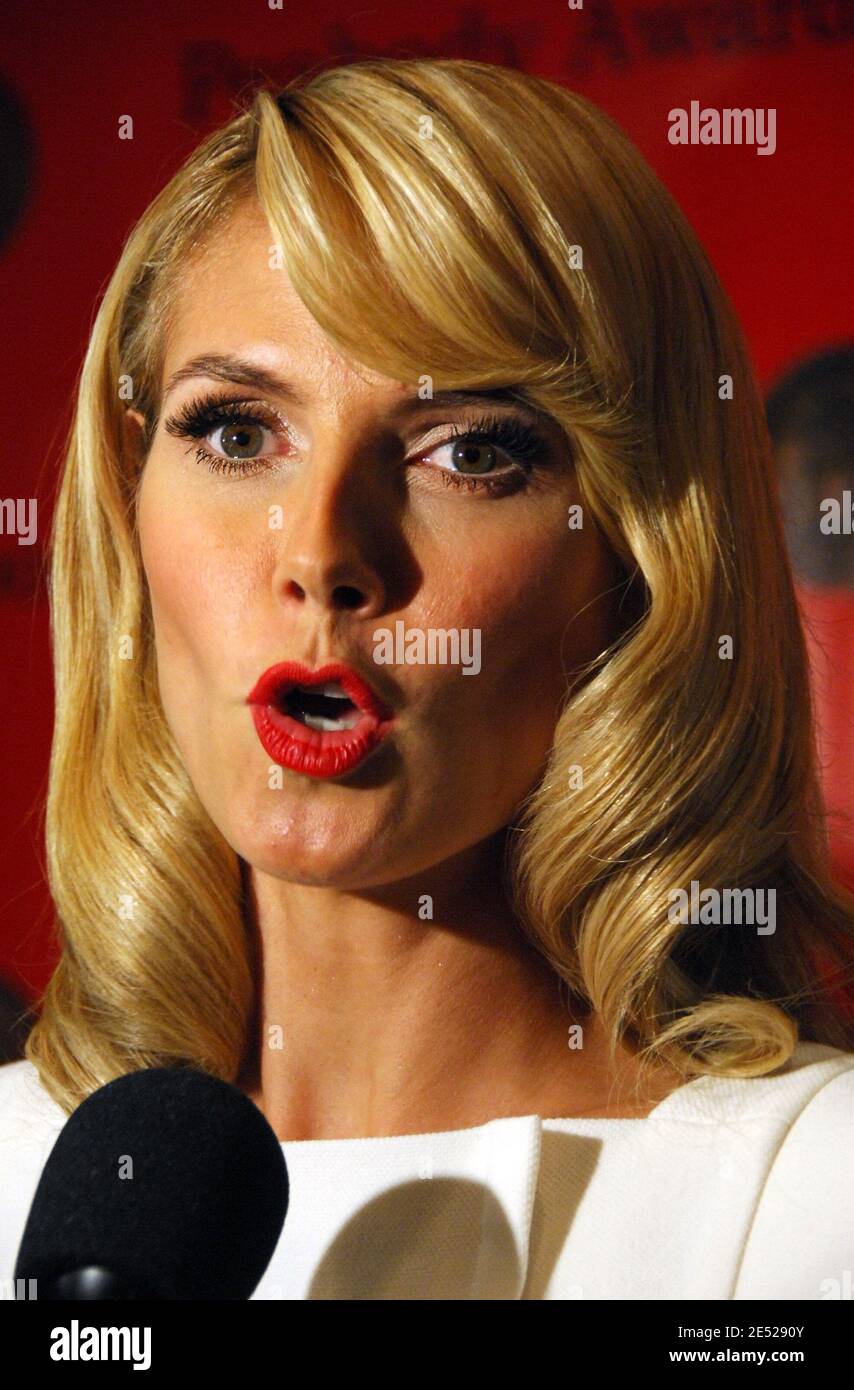 Model and television personality Heidi Klum attends the 67th Annual ...