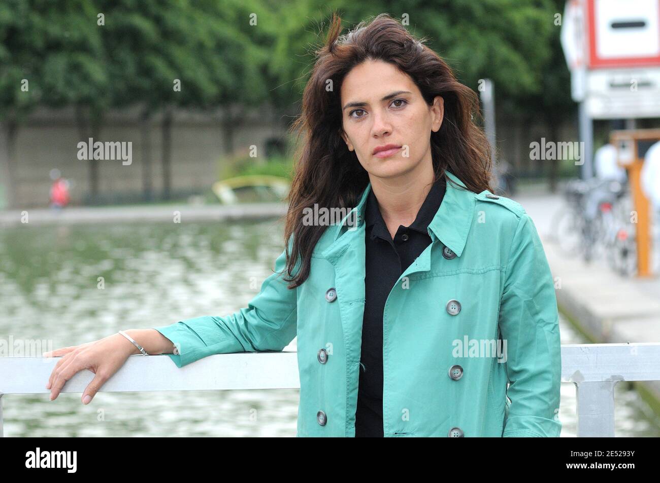 Italian actress Maya Sansa poses prior to the French premiere of 'La ...