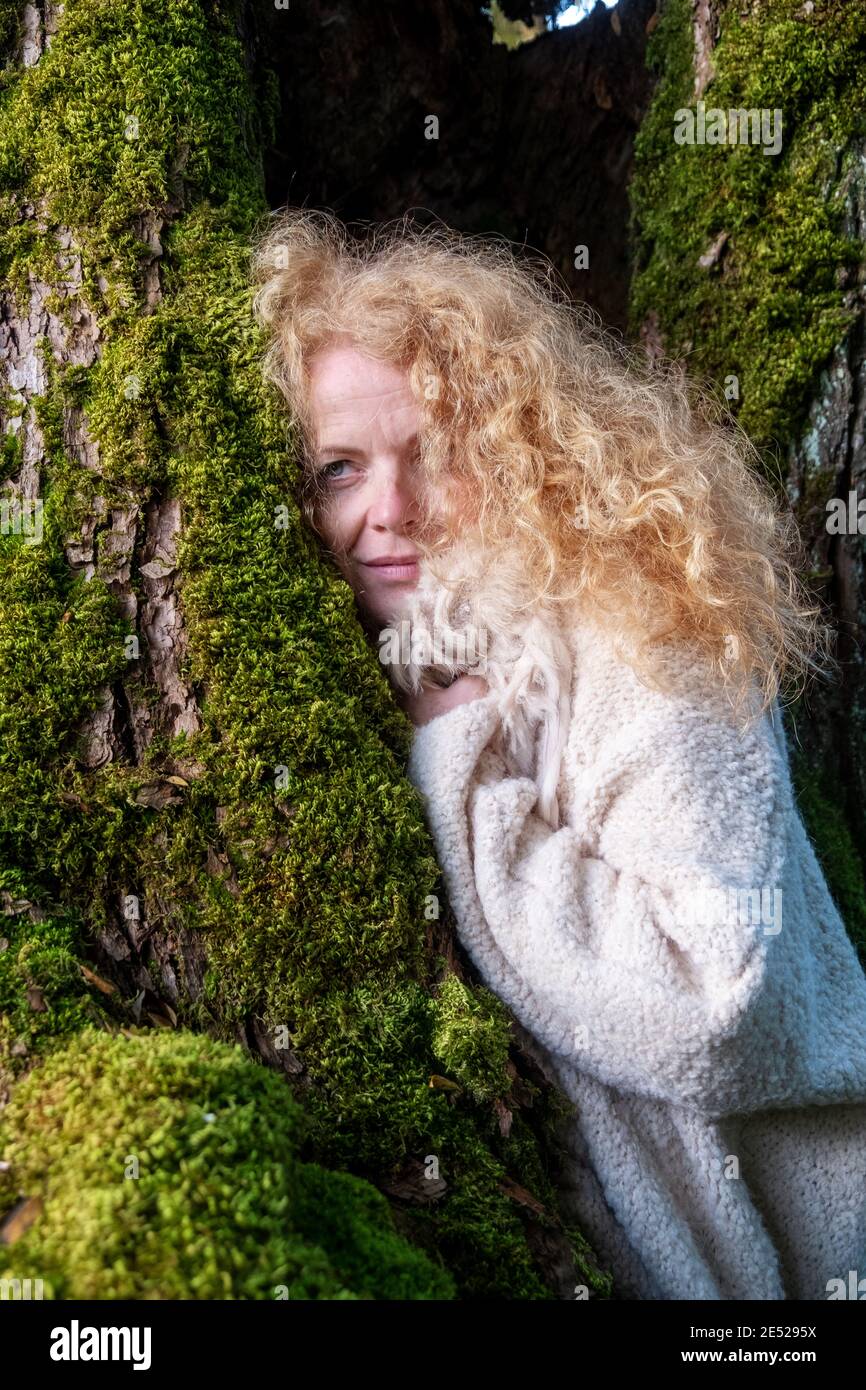 Moss lady hi-res stock photography and images - Alamy