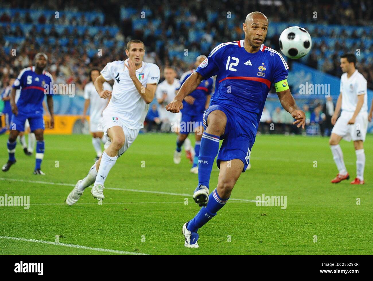 France's Thierry Henry during the euro 2008 UEFA European Championship ...
