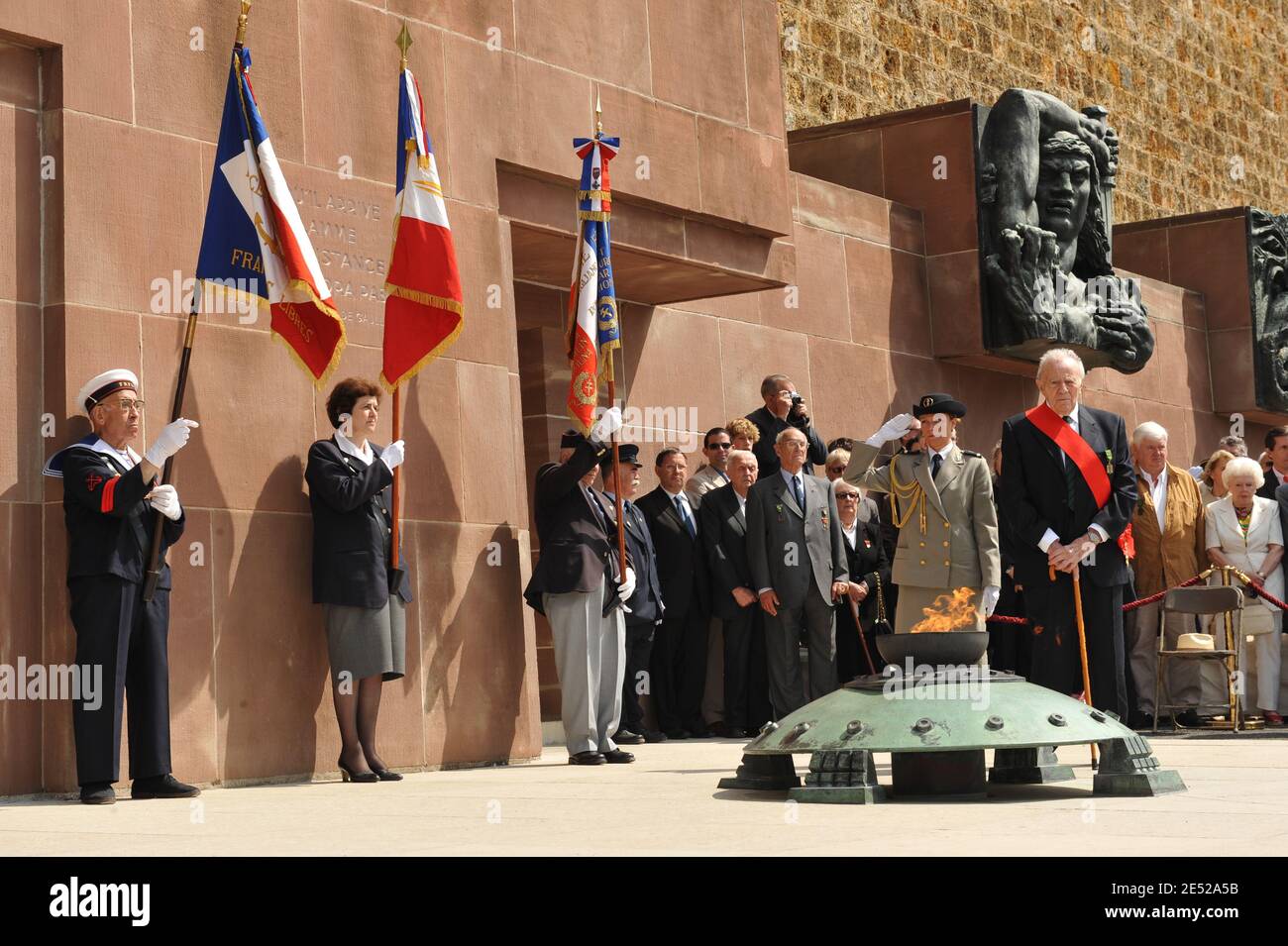 Atmosphere during the ceremony marking the 68th anniversary of 'The ...