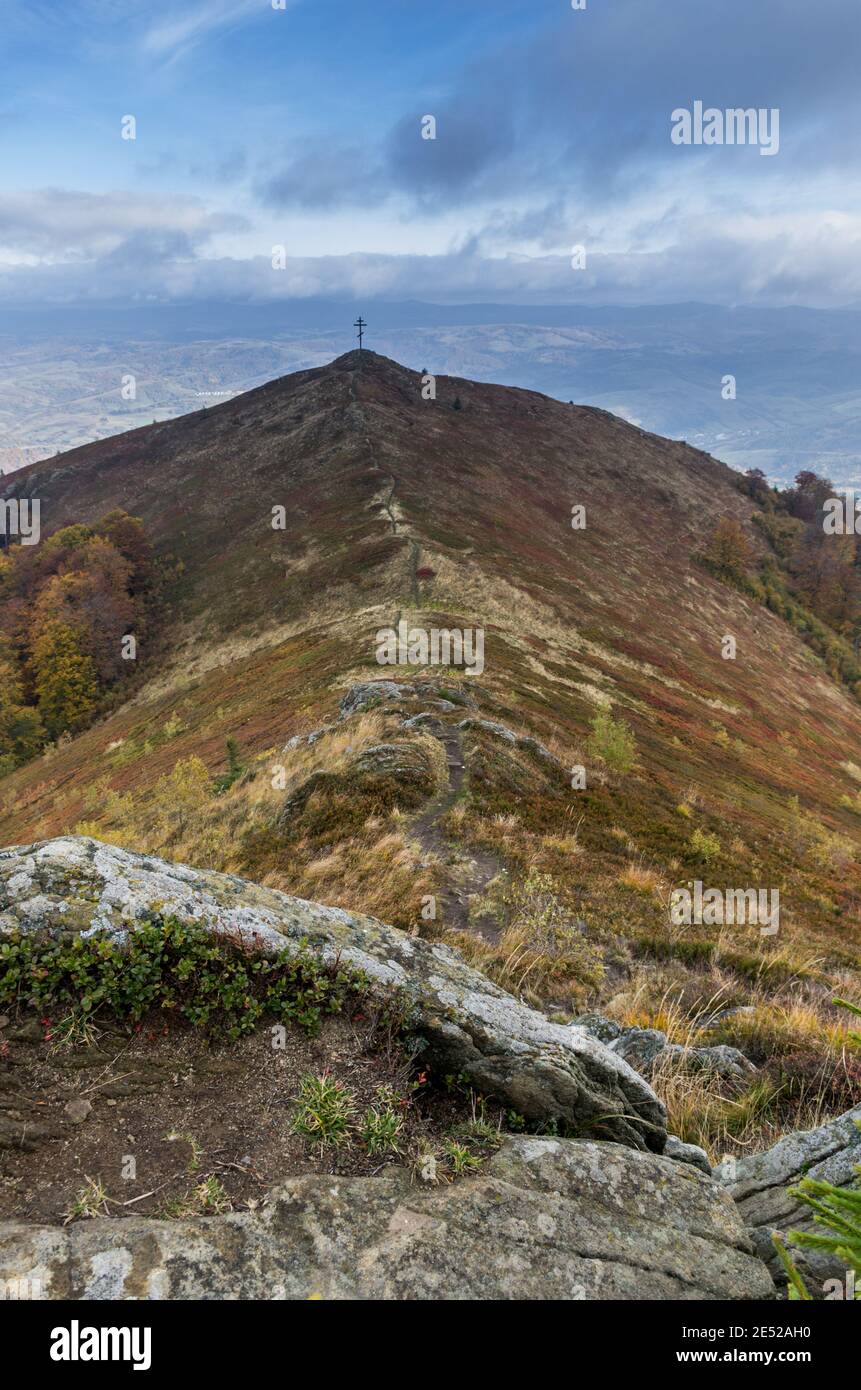 The leading path. The path leading to the top of the mountain. The road ...
