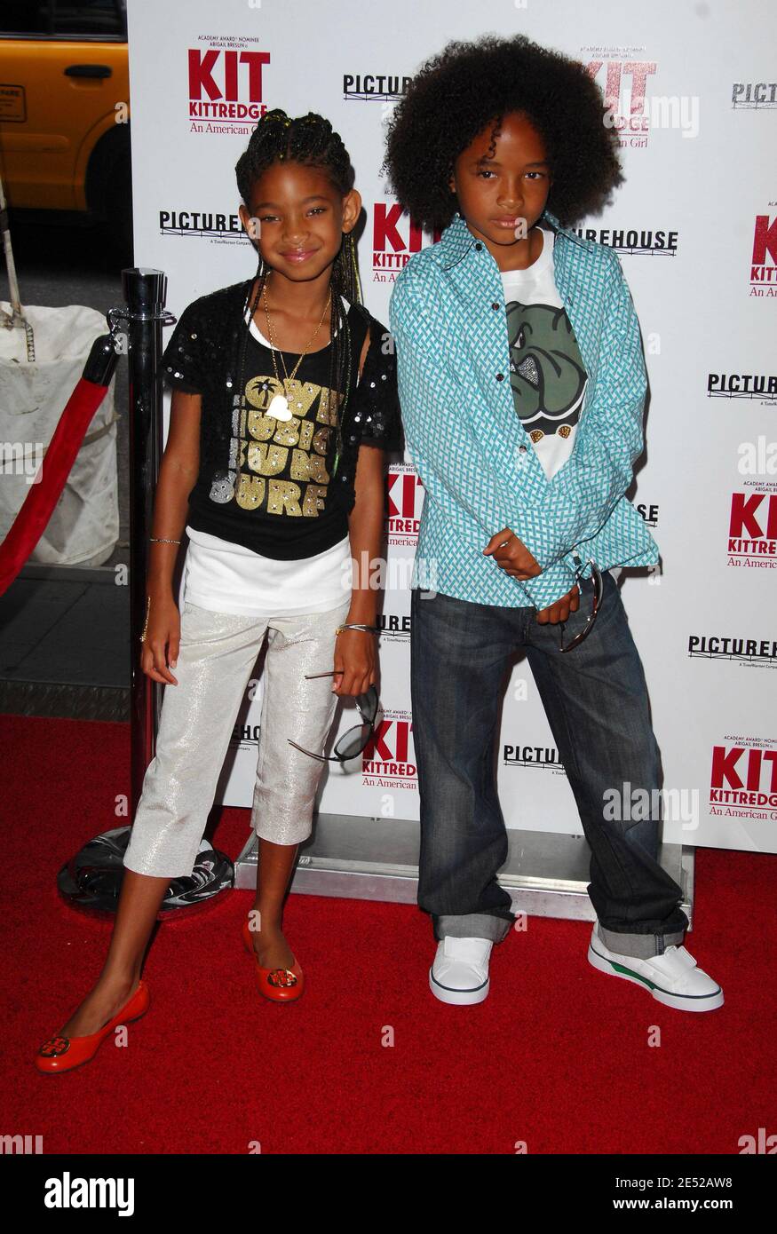 Actors Willow Camille Reign Smith and Jaden Christopher Smith attend ...