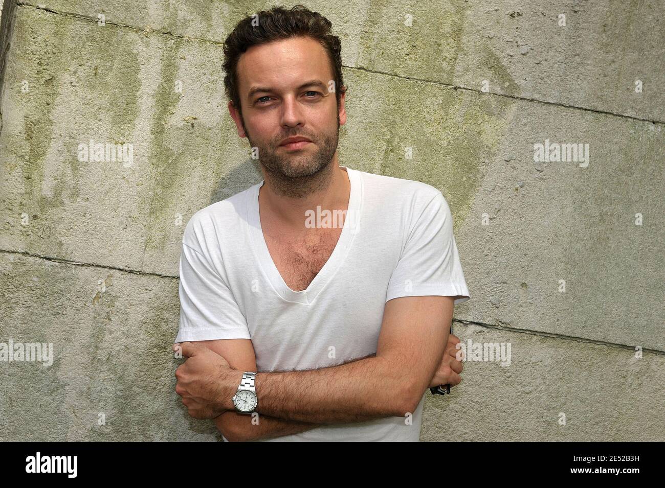 EXCLUSIVE. Clara Sheller's cast member Patrick Mille poses at the ...