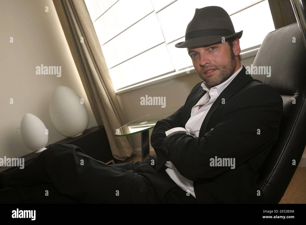 EXCLUSIVE. Clara Sheller's cast member Patrick Mille poses at the ...