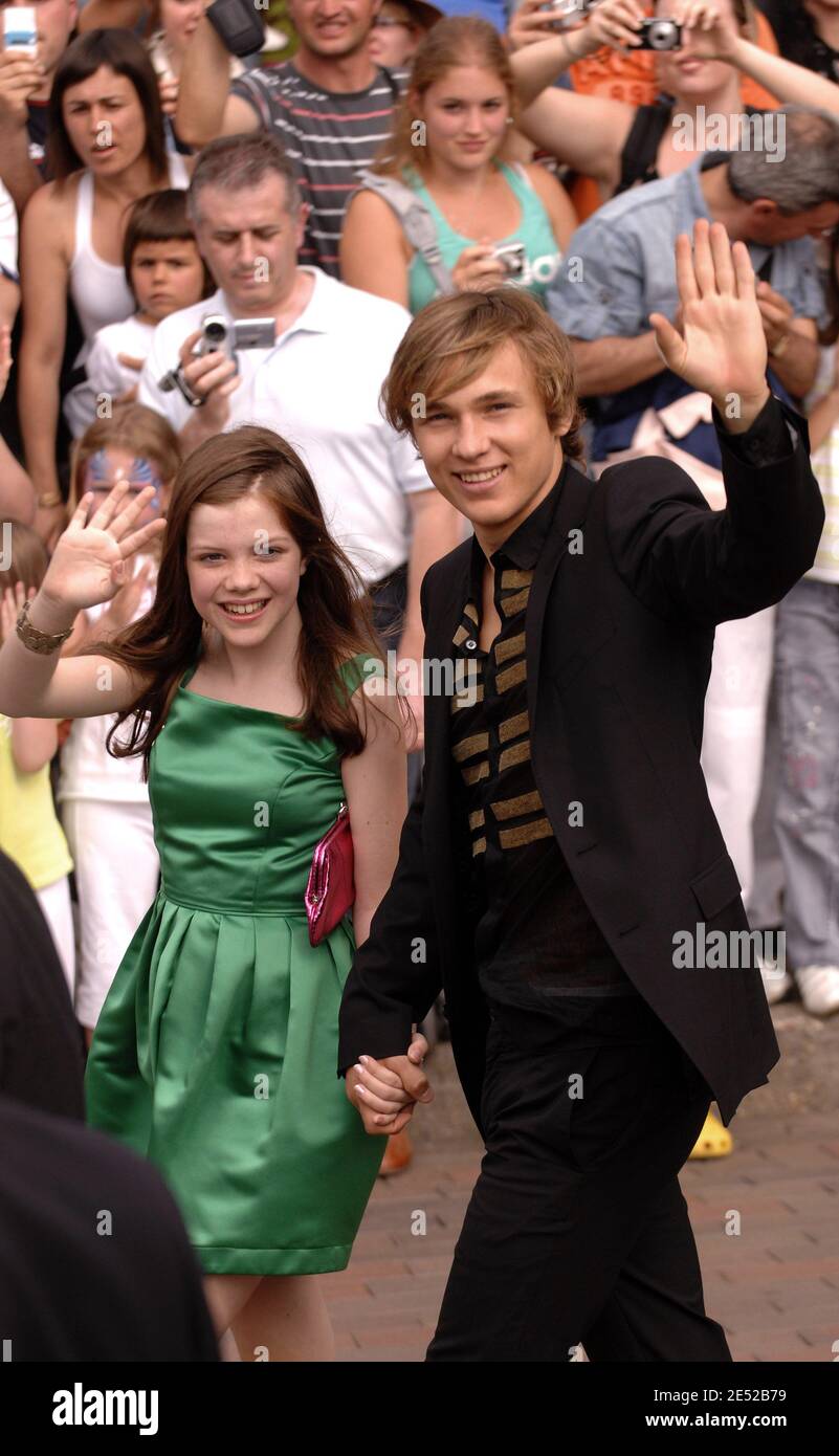 Actors William Moseley And Georgie Henley Attend The Chronicles Of Narnia Prince Caspian