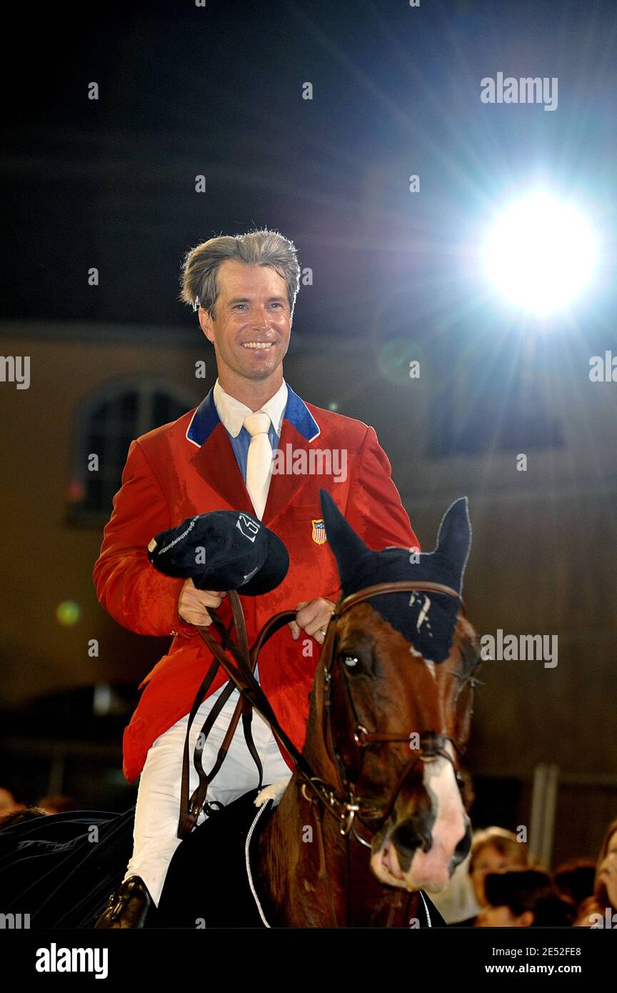 Richard Spooner (USA,) winner of the competition, poses during the ...
