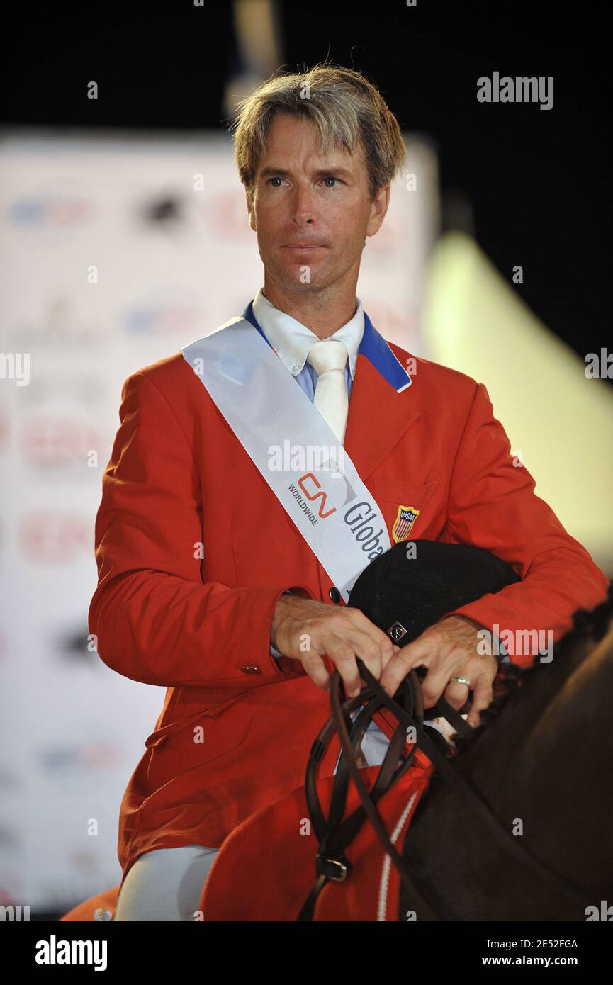 Richard Spooner (USA,) winner of the competition, poses during the ...