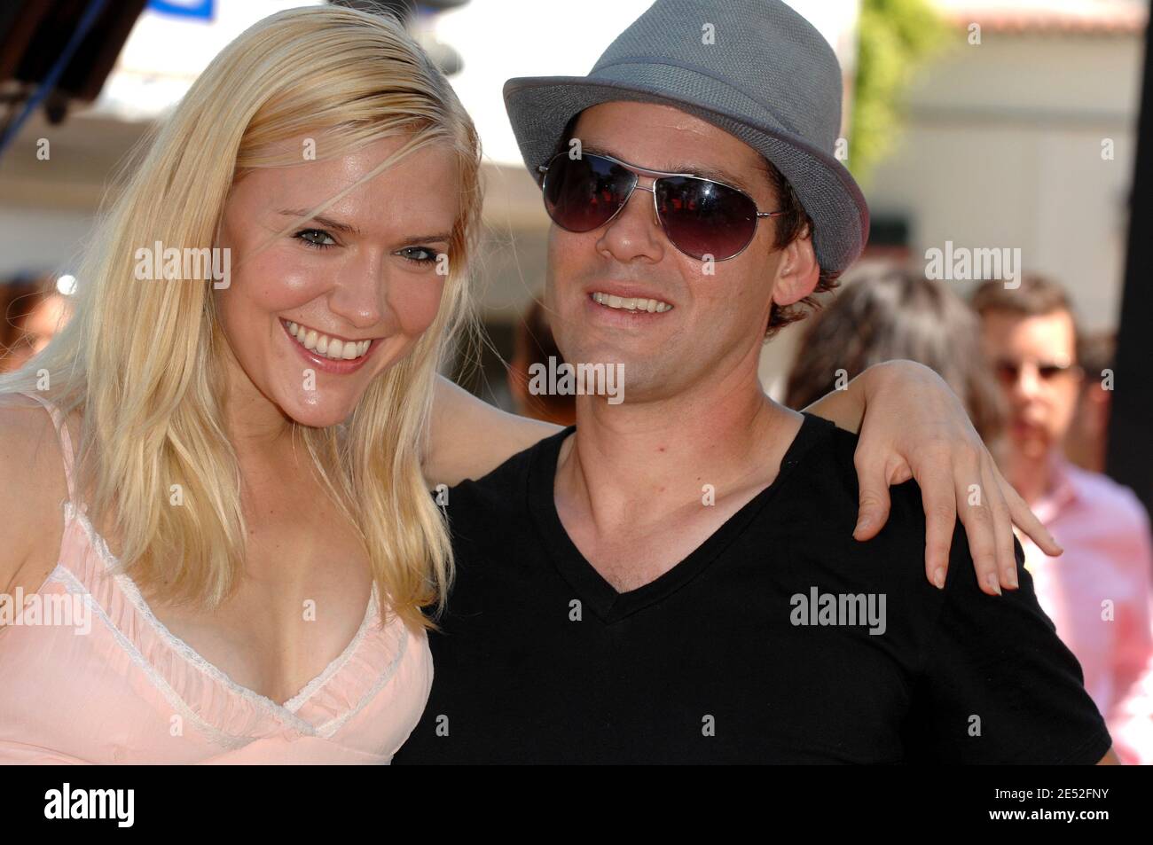 Dominique Swain and Andrew Bennet attend the world premiere of 'Journey ...