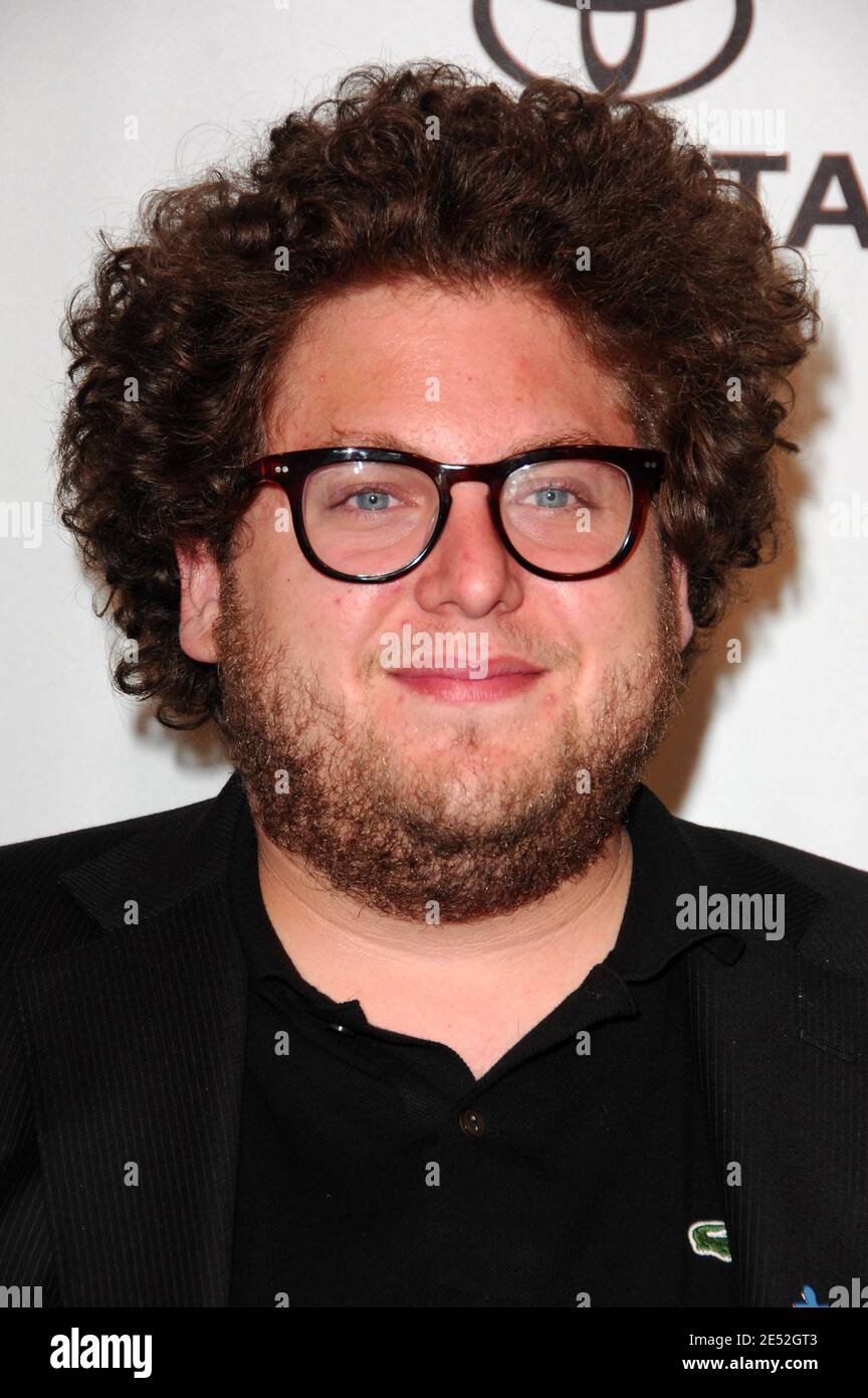 Actor Jonah Hill arrives for the 'Night of Too Many Stars: An ...