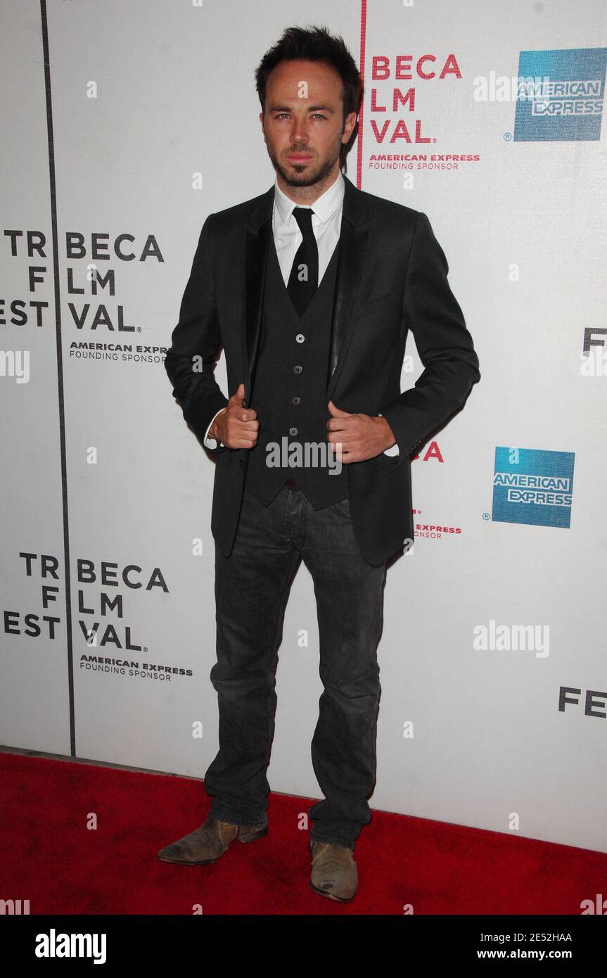 Actor Kick Gurry attends the premiere of 'Speed Racer' at BMCC as part ...