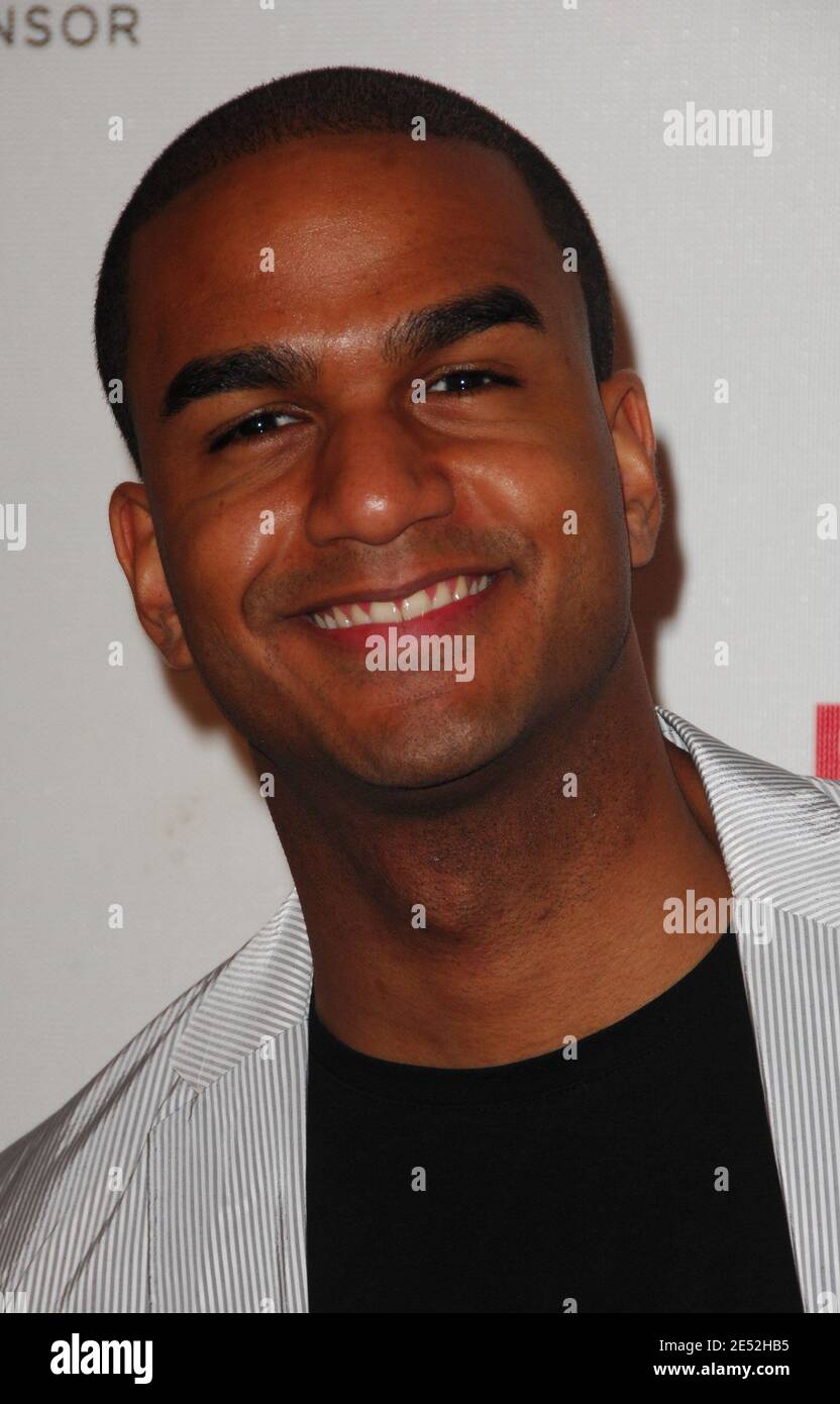 Actor Jared Cotter attends the premiere of 'Speed Racer' at BMCC as ...