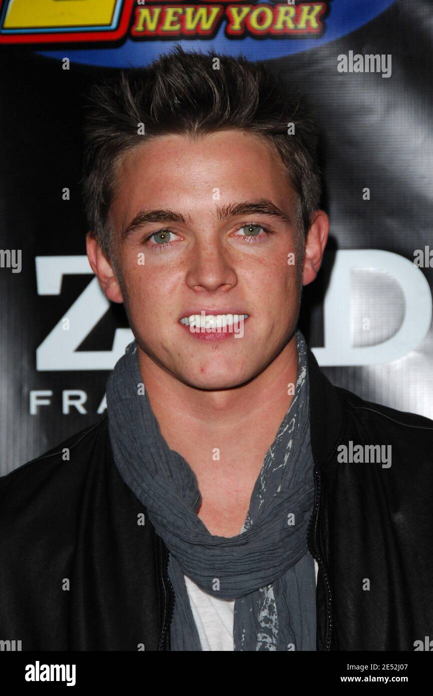 Singer Jesse McCartney poses in the press room during Z100's Zootopia ...