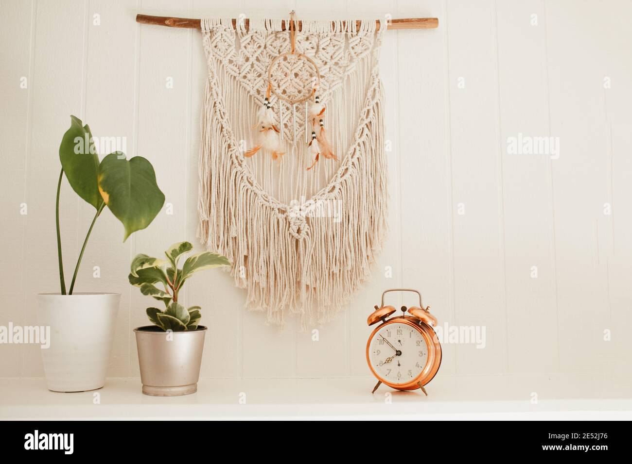 Modern macrame hi-res stock photography and images - Alamy