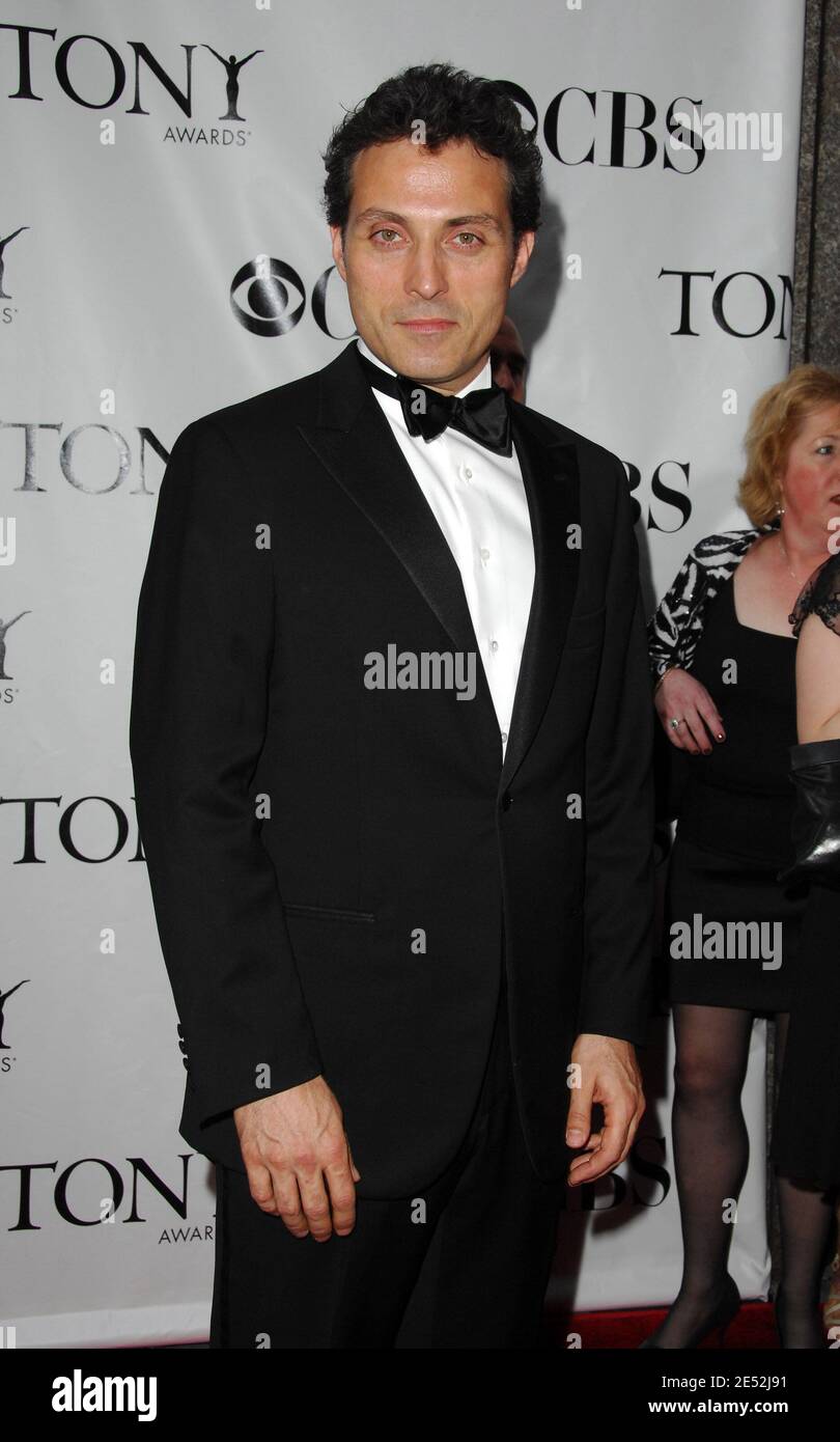 Actor Rufus Sewell arrives at the 62nd Annual Tony Awards held at Radio ...