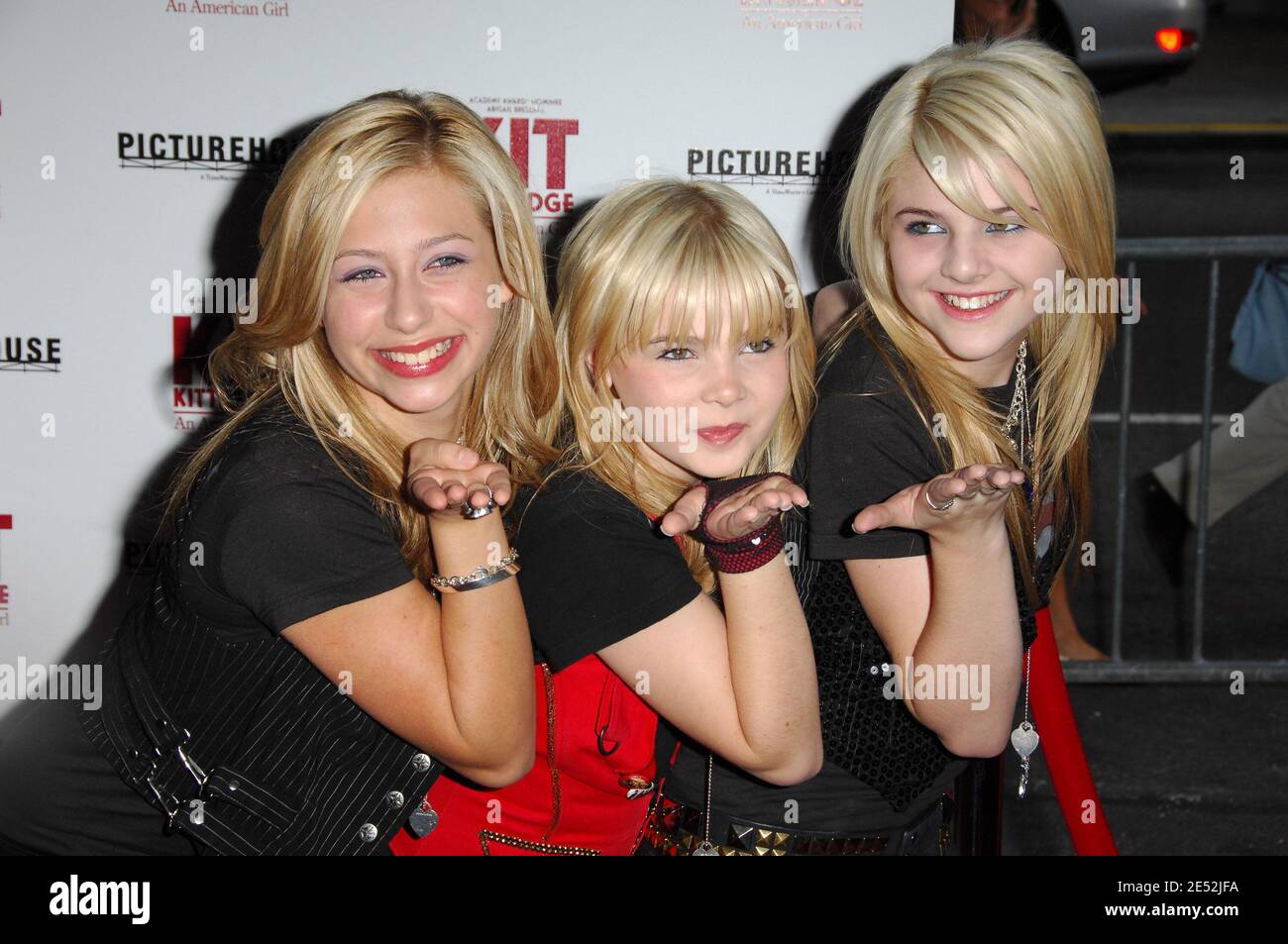 (L-R) Ariel Moore, Paris Monroe, and Destinee Monroe of the Clique ...