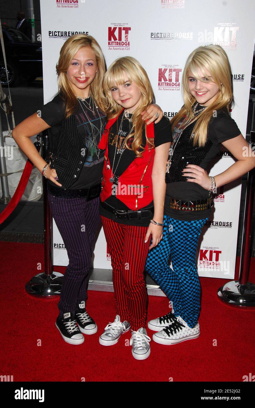 (L-R) Ariel Moore, Paris Monroe, and Destinee Monroe of the Clique ...