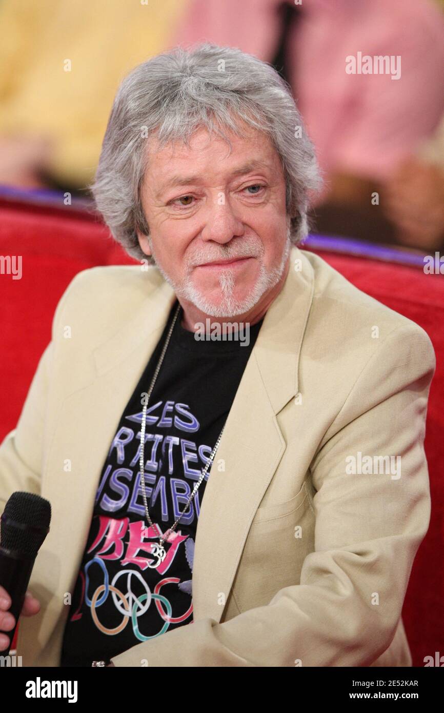 Gerard Palaprat lors de l'enregistrement de l'emission Vivement ...