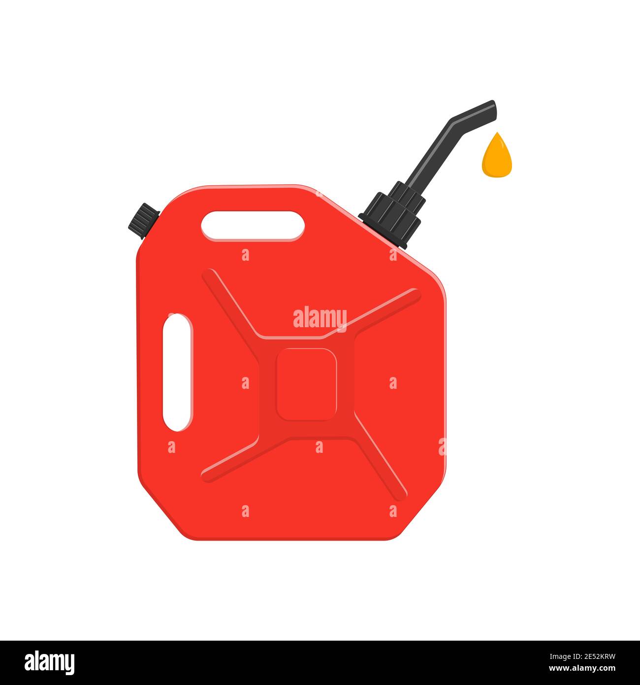 Red gas bottle cartoon icon hi-res stock photography and images - Alamy