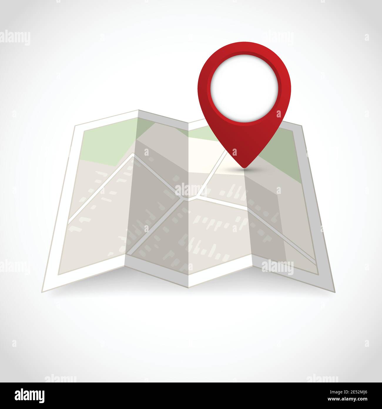 Travel road street map with location pin symbol vector illustration ...