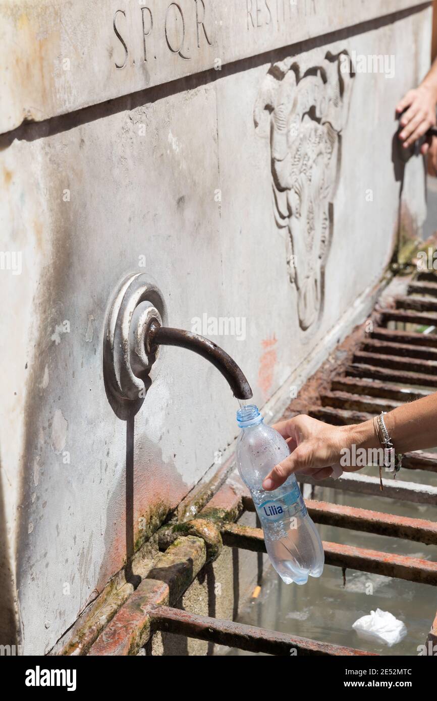 Drinking Water In Rome