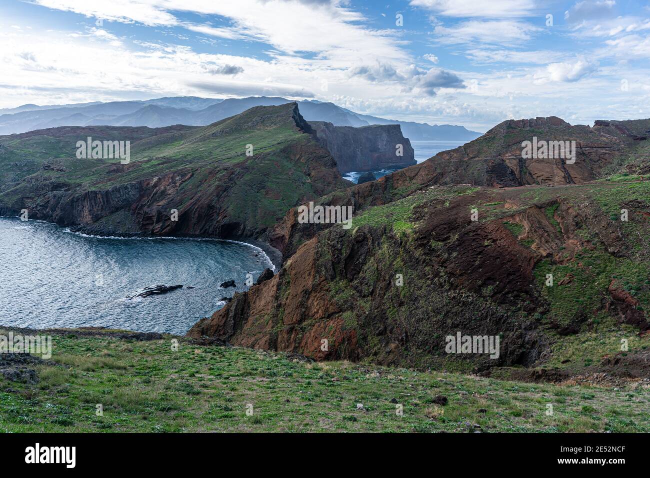 Stunning cliffs of Madeira at Ponta de Sao Lourenco Stock Photo - Alamy