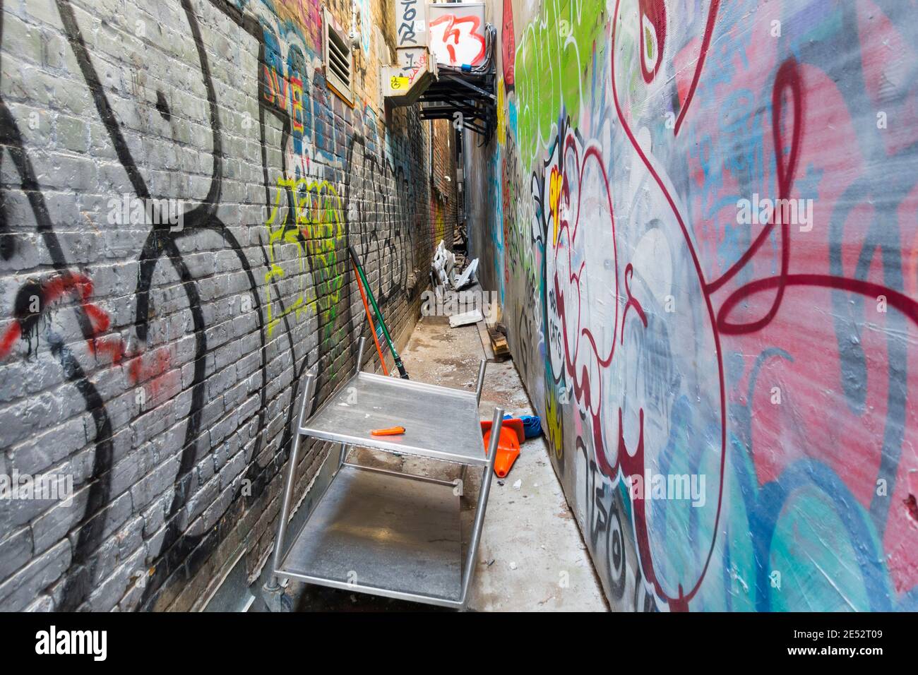 A large number of colourful wall paintings that have become a minor ...