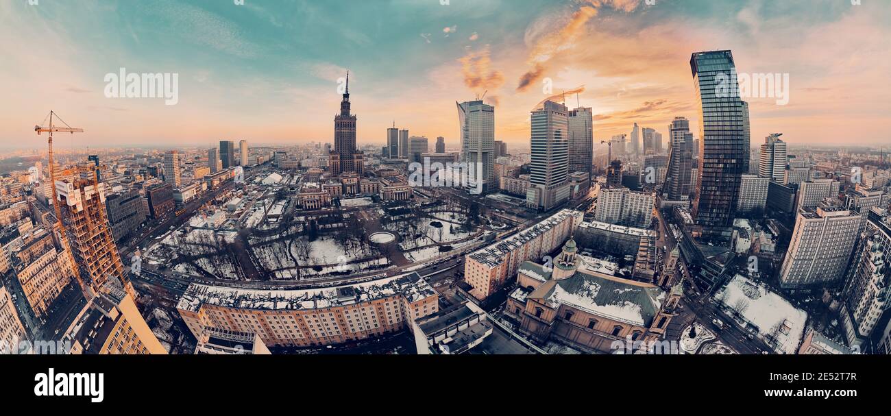 Beautiful panoramic aerial drone view on All Saints Church - Roman ...