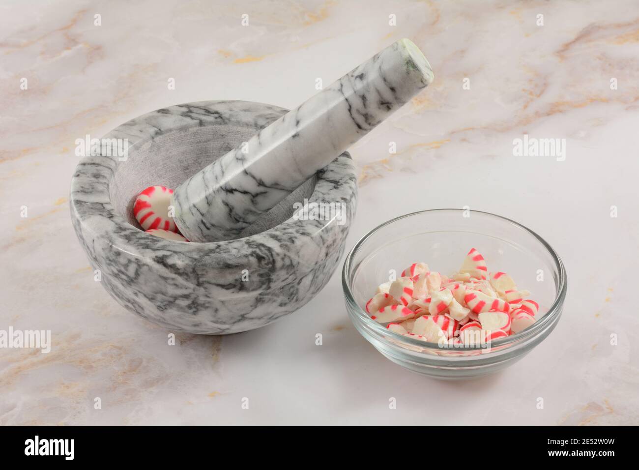 Peppermint pieces hi-res stock photography and images - Alamy