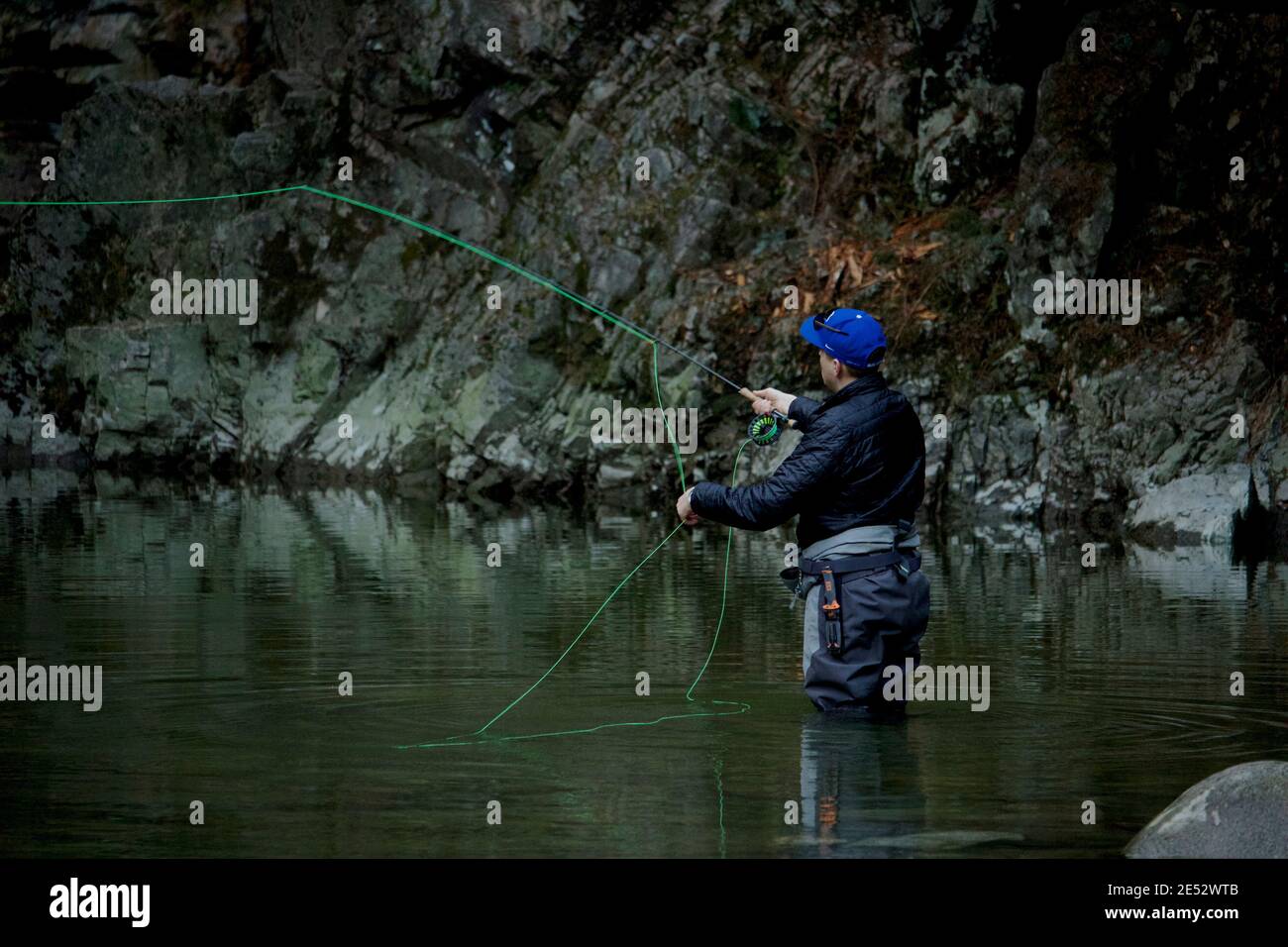 Hip waders hi-res stock photography and images - Alamy