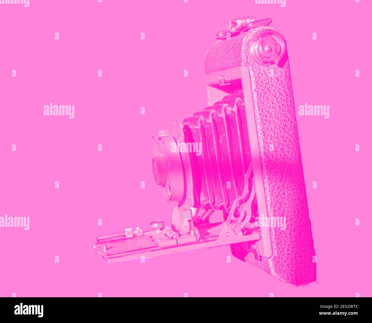 Analog Camera photo with hot pink filter Stock Photo - Alamy
