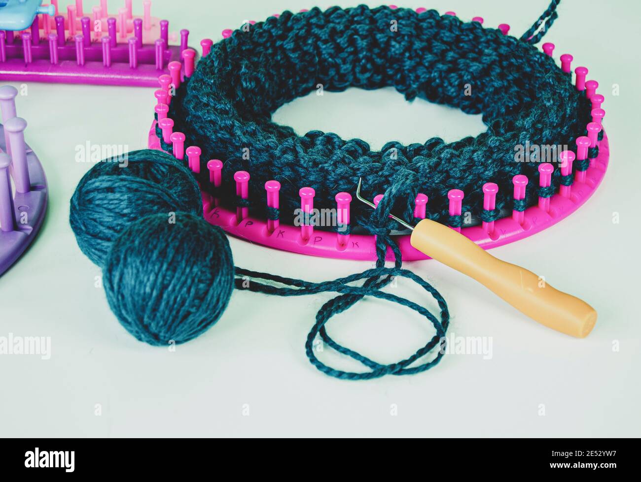 Knitting equipment hi-res stock photography and images - Alamy