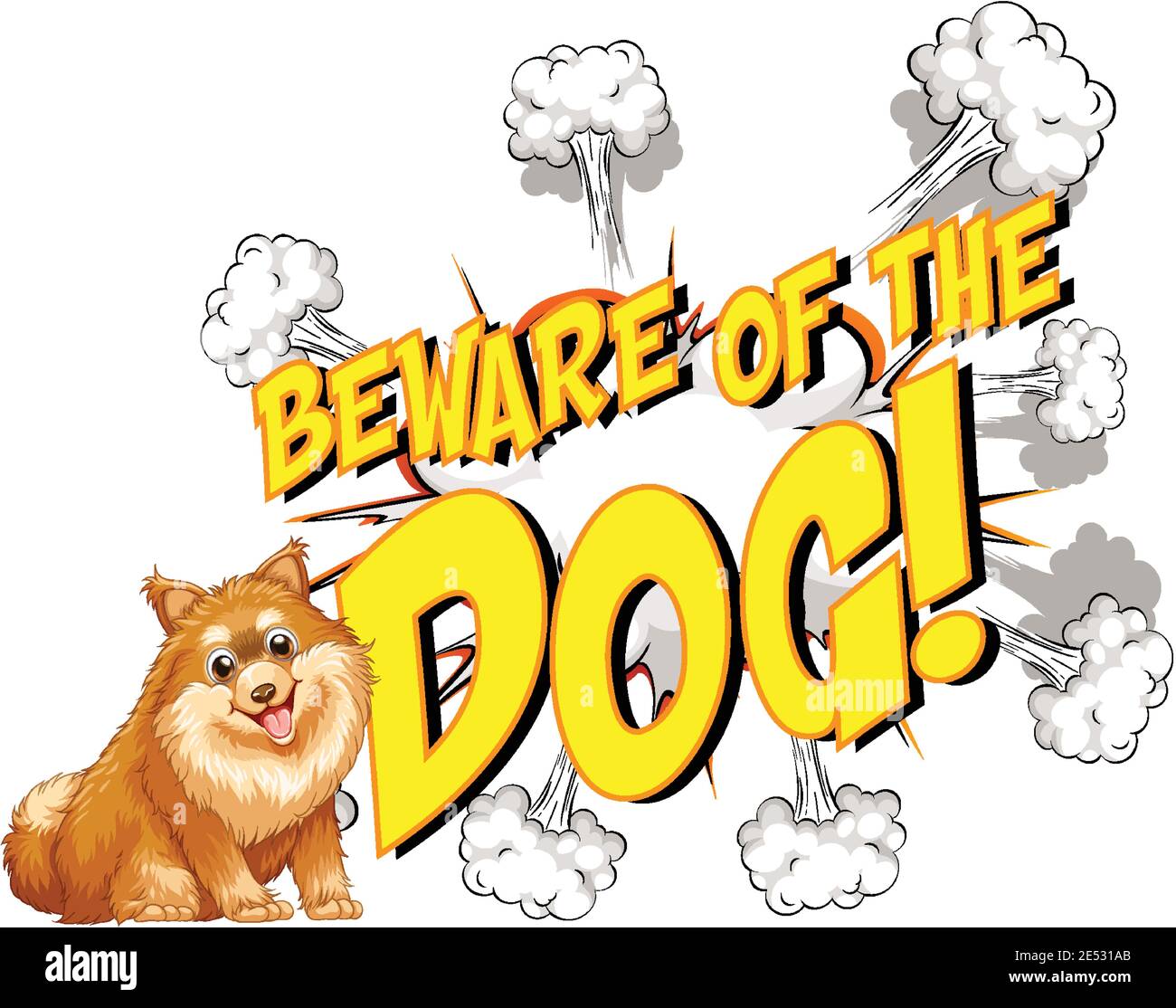 Beware animals Stock Vector Images - Alamy