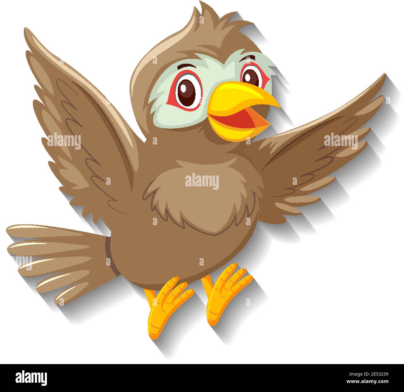 Sparrow Beak Illustration