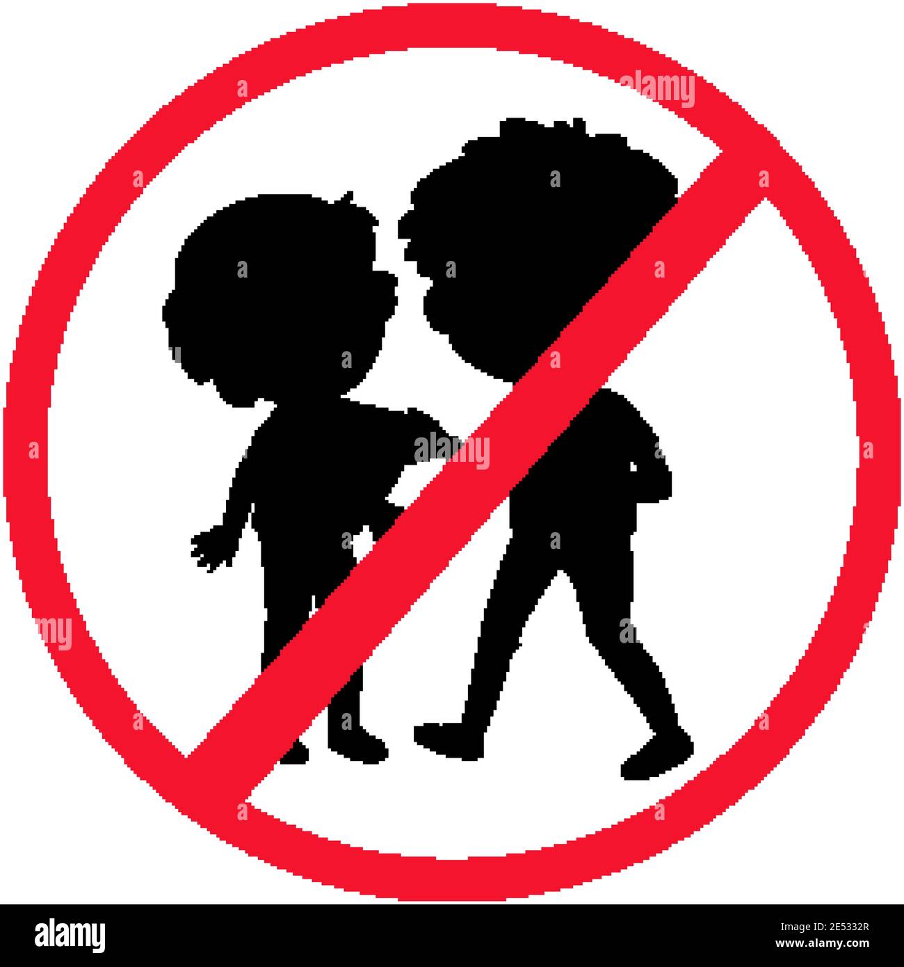 stop abuse sign on white background illustration Stock Vector Image ...
