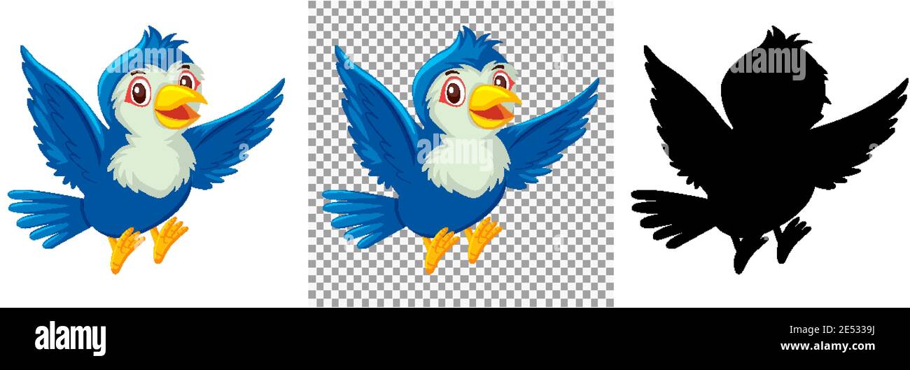 Set of bird character illustration Stock Vector Image & Art - Alamy