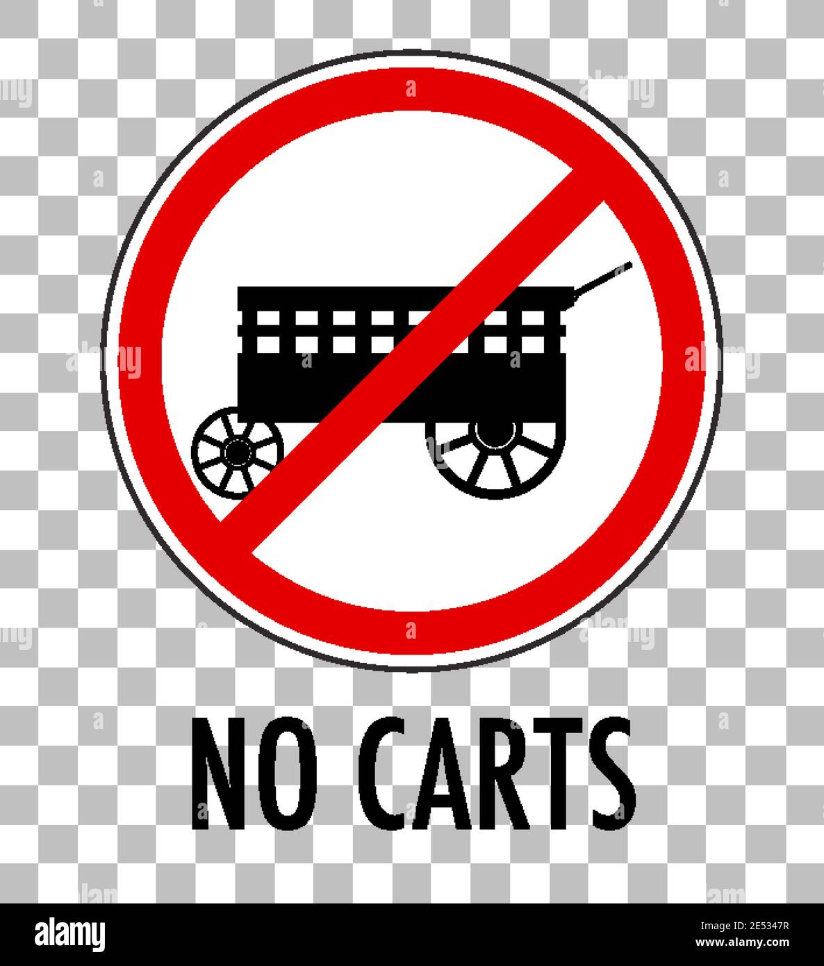 Red traffic sign on transparent background illustration Stock Vector ...