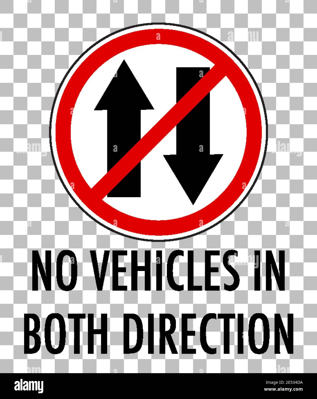 Red traffic sign on transparent background illustration Stock Vector ...