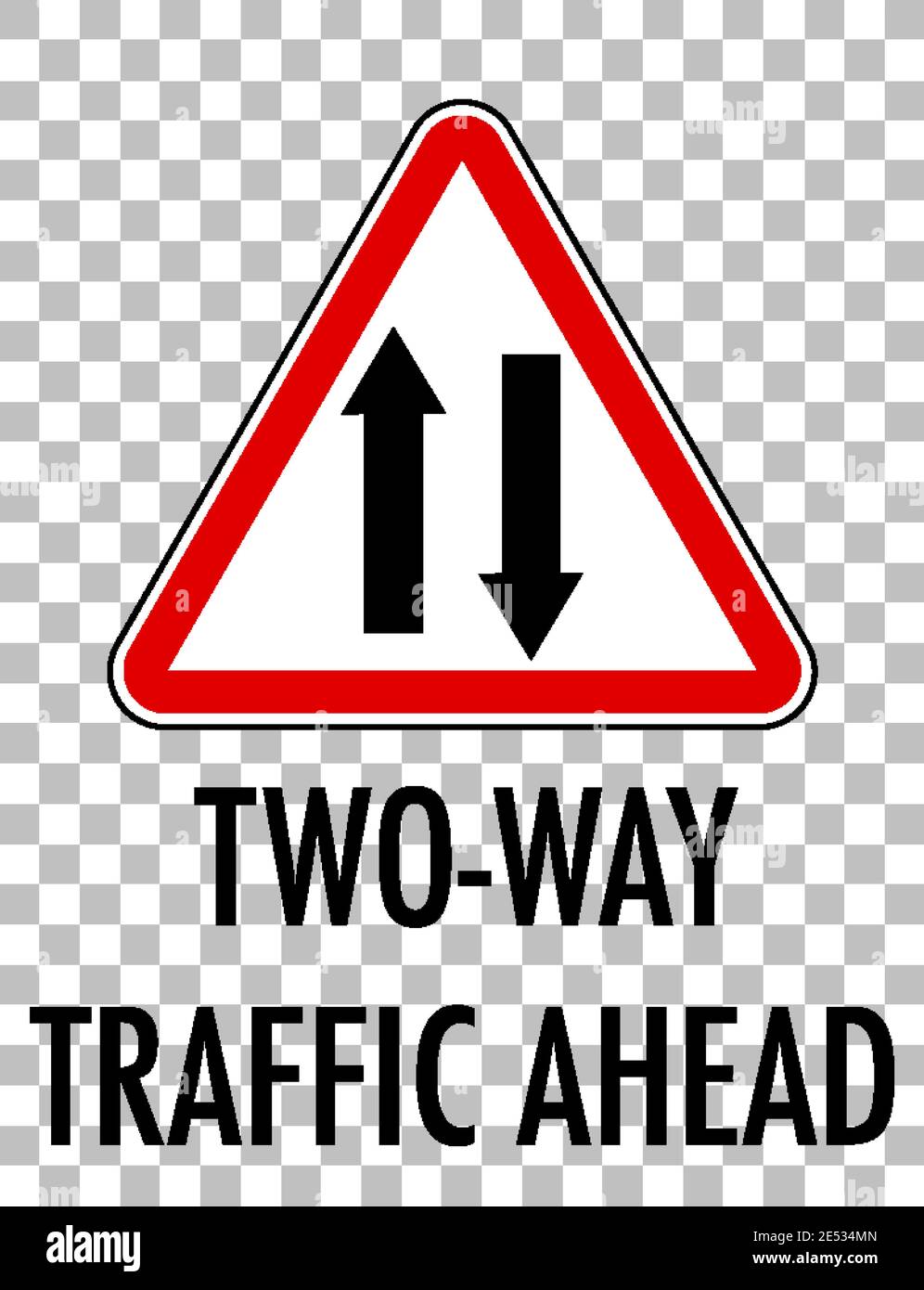Red traffic sign on transparent background illustration Stock Vector ...