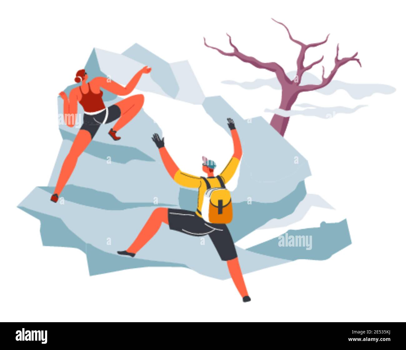 Extreme adrenaline sport vector Cut Out Stock Images & Pictures - Alamy