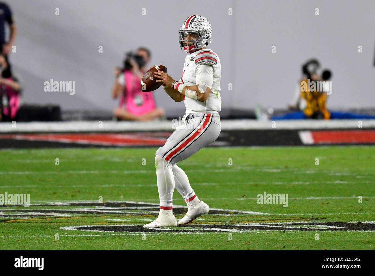 Miami Gardens, United States. 11th Jan, 2021. Ohio State Buckeyes ...