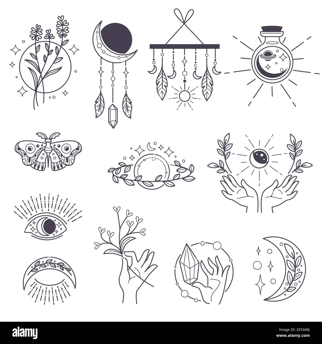 Moonlight magic Cut Out Stock Images & Pictures - Alamy