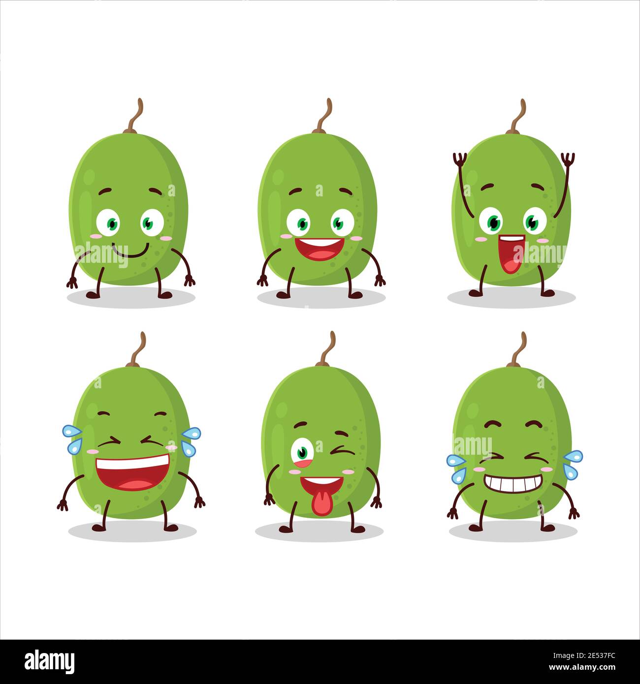 Cartoon character of ambarella with smile expression. Vector ...