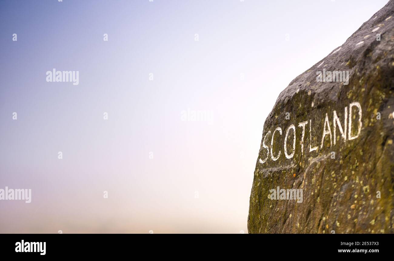 Carter Bar, Scotland , England Border. Northumberland, ,Scottish ...