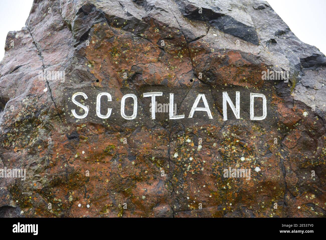 Carter Bar, Scotland , England Border. Northumberland, ,Scottish ...