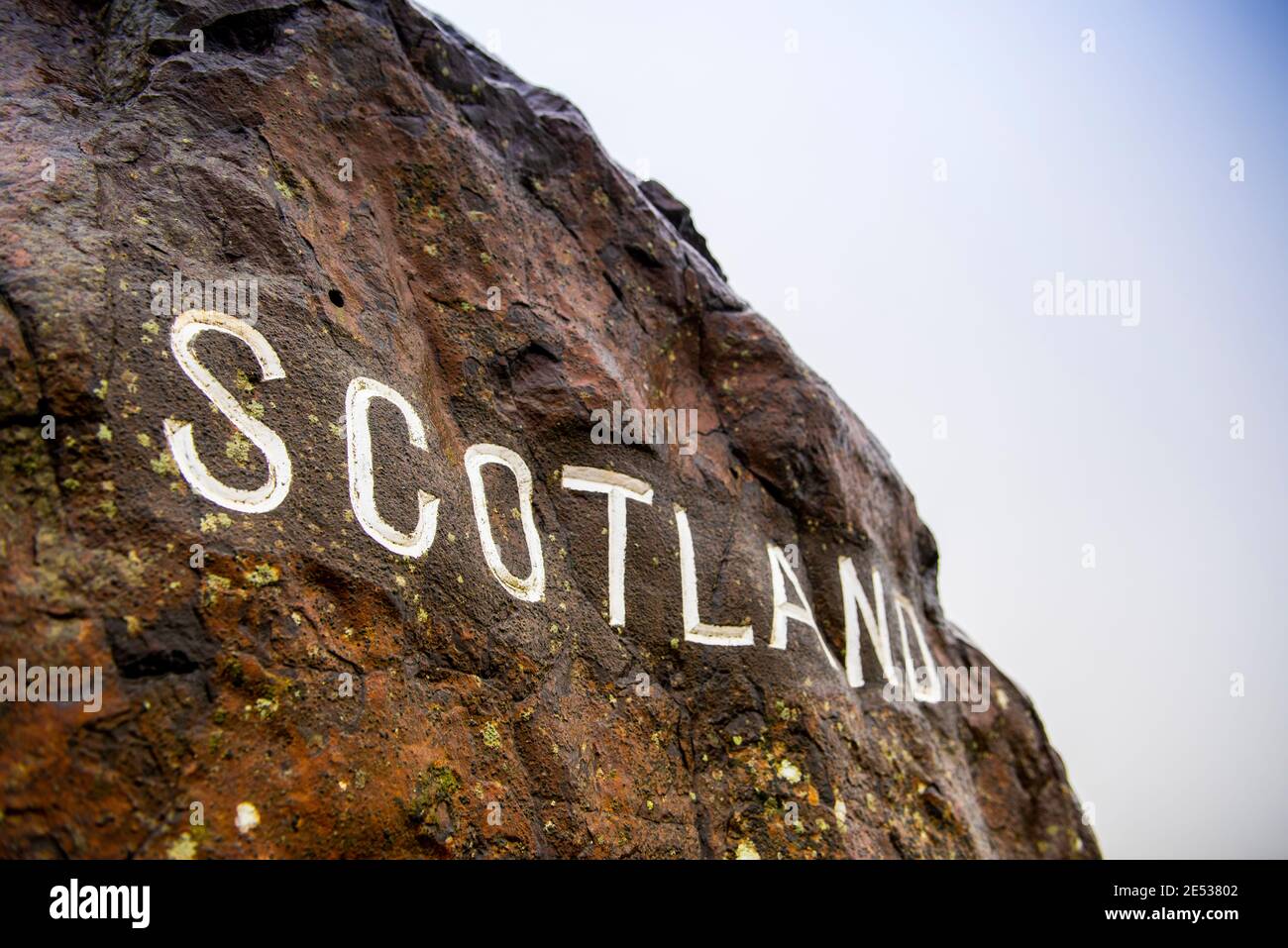 Carter Bar, Scotland , England Border. Northumberland, ,Scottish ...