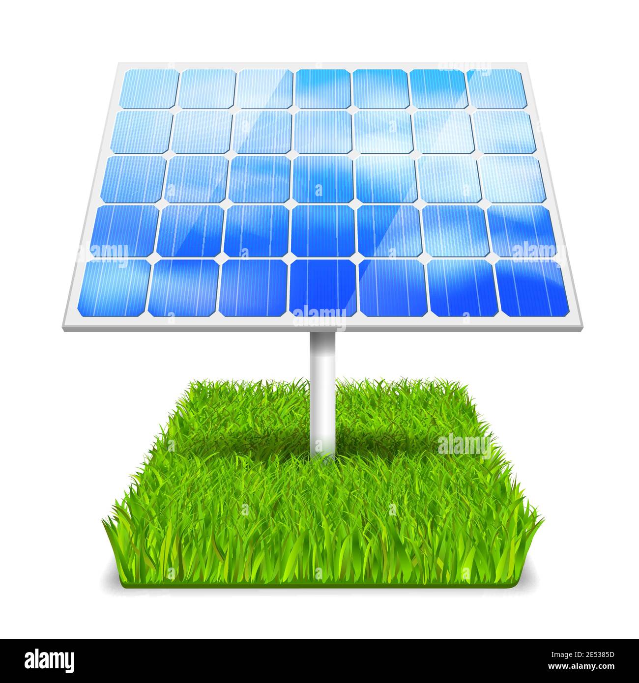 Clear solar panel Stock Vector Images - Alamy
