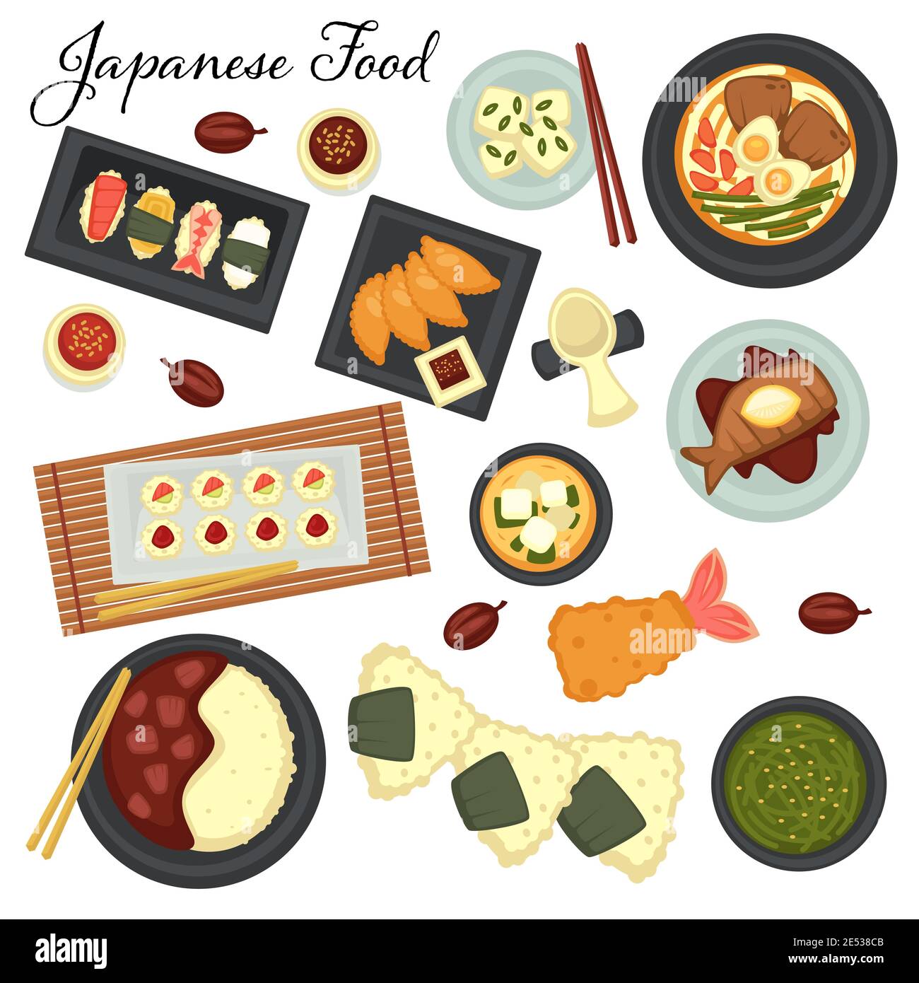 Fresh tuna vegetable salad Stock Vector Images - Alamy